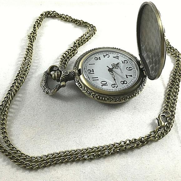 Accessories | Fire Fighter Pocket Watch Antique Finish | Poshmark
